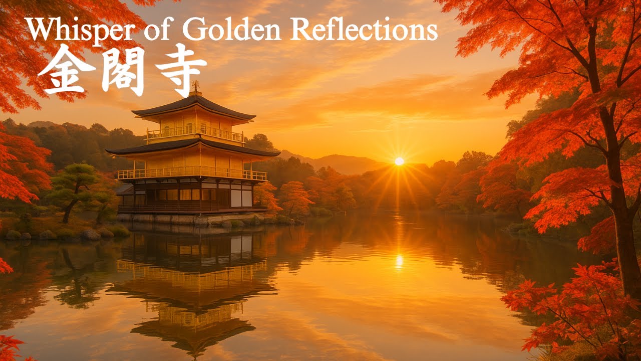 【Japanese Ambient Music】Whisper of Golden Reflections｜金閣寺に映る秋の静寂 ...
