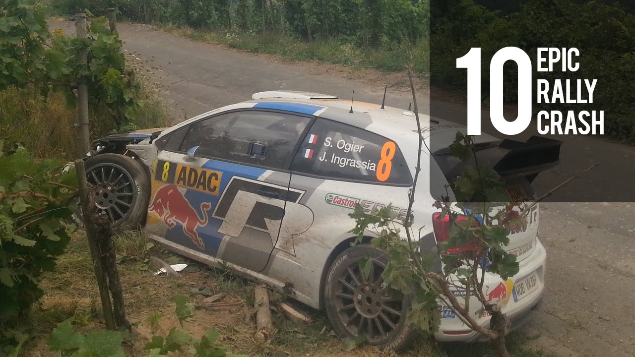 10 Epic Rally Crash - YouTube