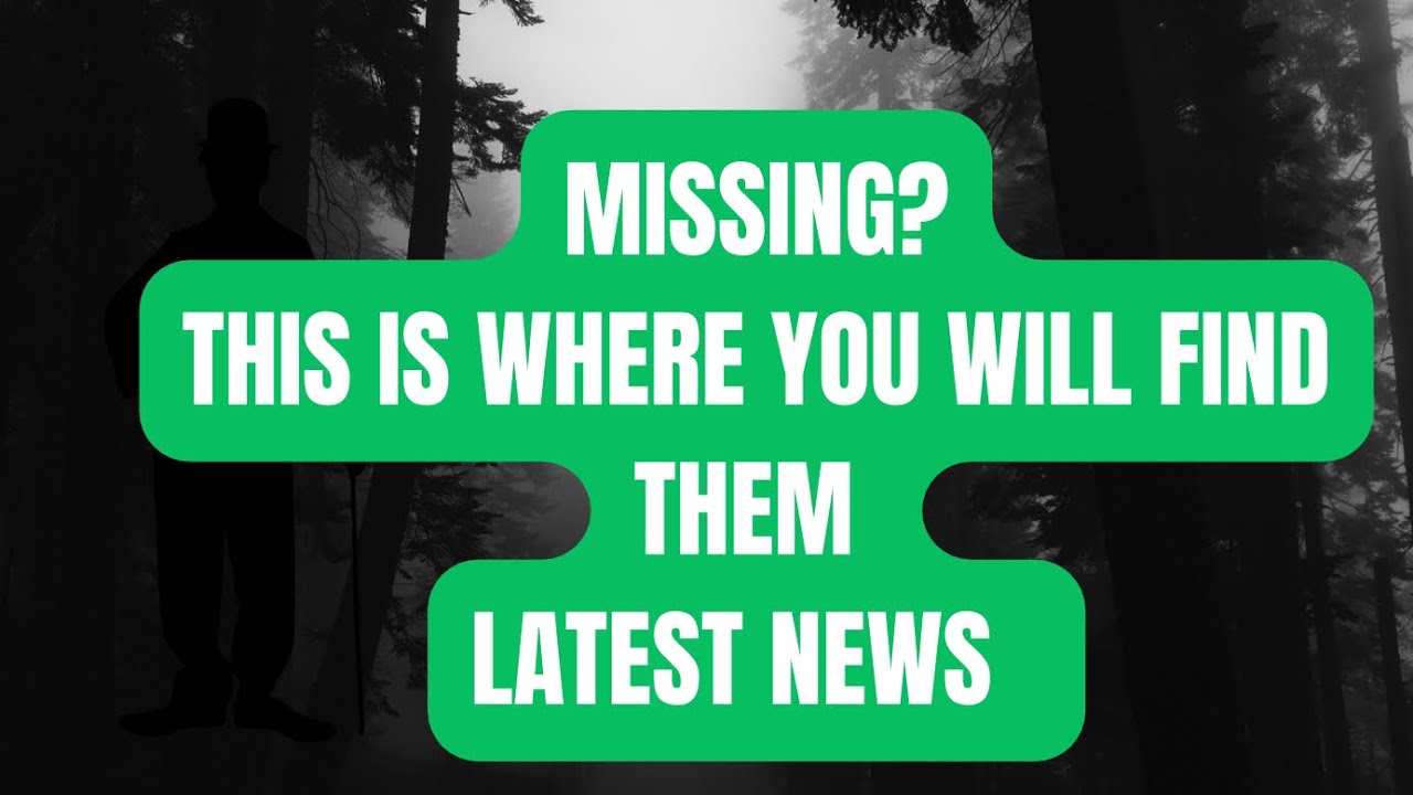MISSING - THIS IS WHERE YOU WILL FIND THEM! #breakingnews #tv #talent ...