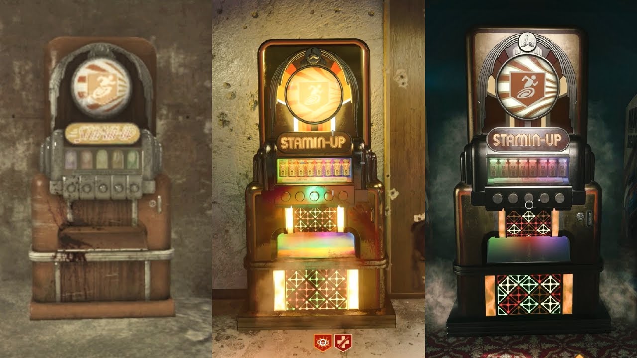 STAMIN-UP Perk in Every Call of Duty Zombies - YouTube