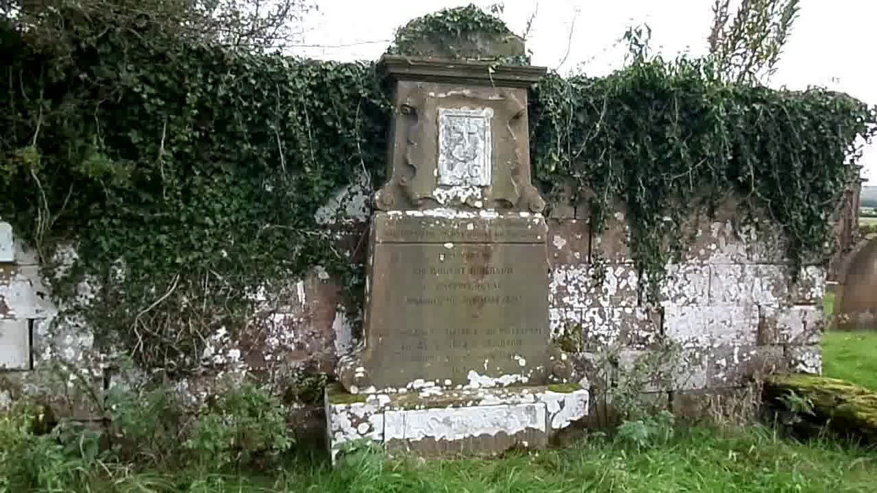 Cruel Lag's (Sir Robert Grierson) Memorial, Dunscore Old Cemetery - YouTube
