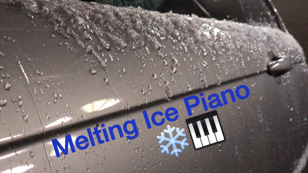 Melting Ice Piano - YouTube