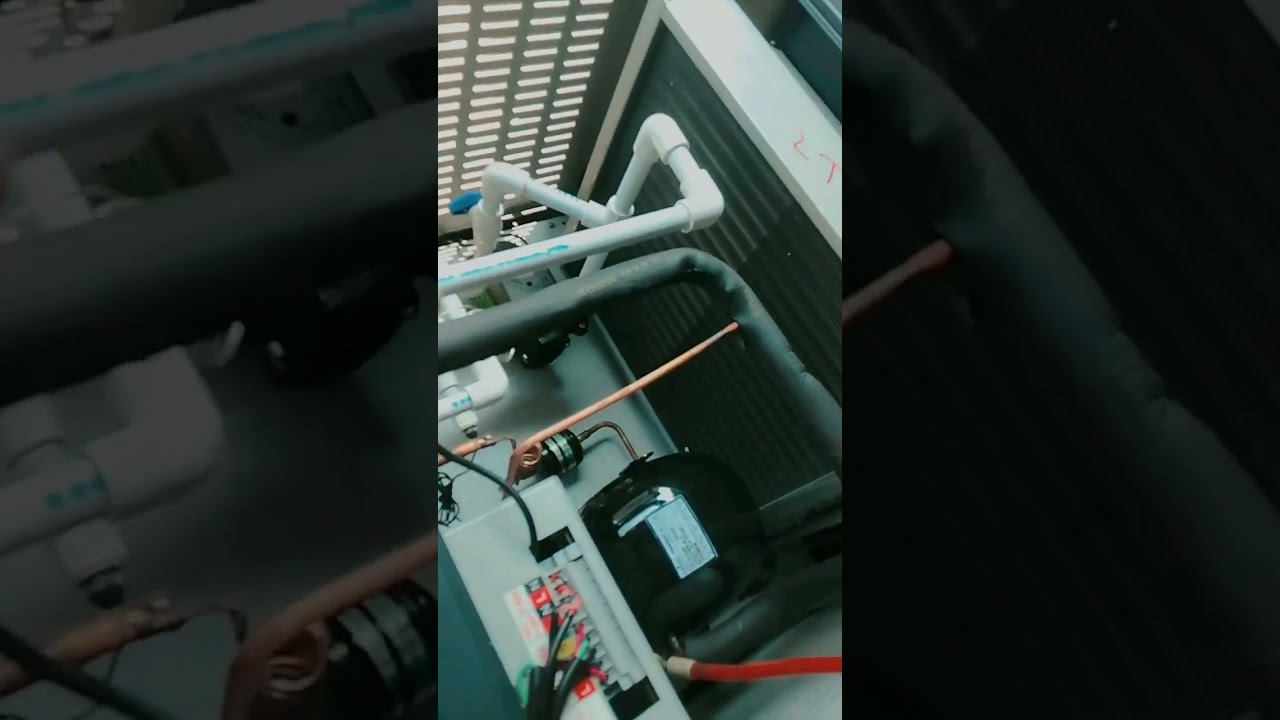 2 TR chiler testing - YouTube