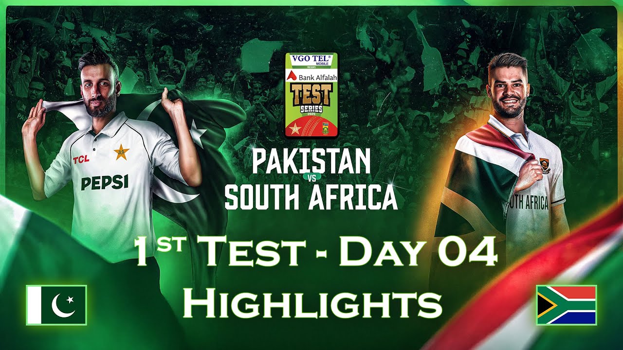 Day 04 - Full Highlights | PAK vs SA - Test 01 | South Africa tour of ...