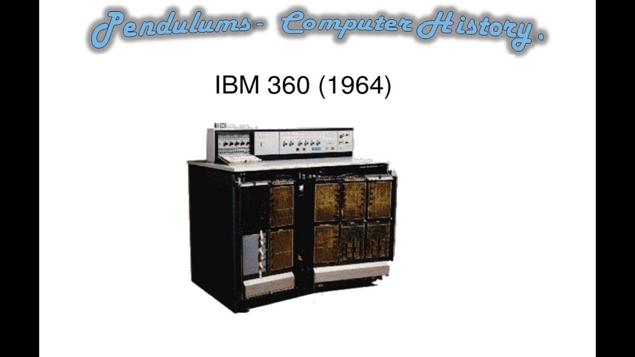 PENDULUMS - The History of Microcomputers that change the World - YouTube