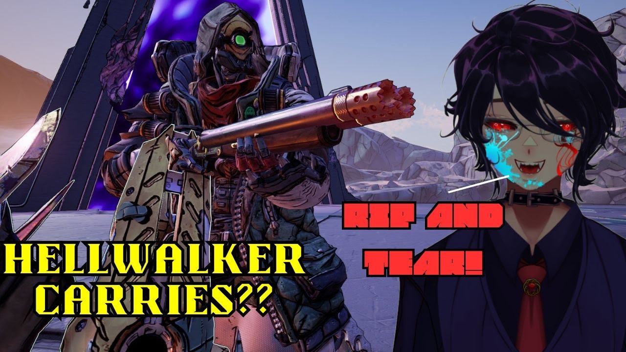 the hellwalker CARRIED ME - borderlands 3 - YouTube