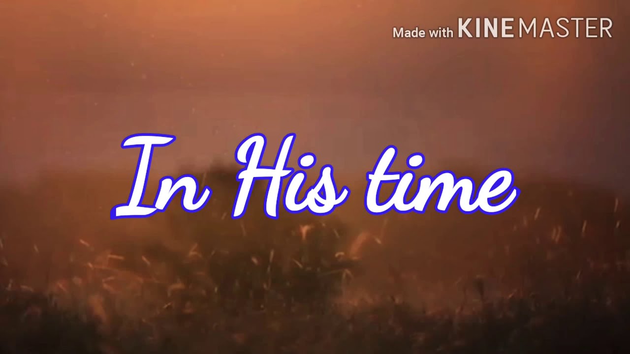 In His time karaoke/rajane singh - YouTube