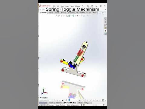 Spring Toggle Mechanism - YouTube
