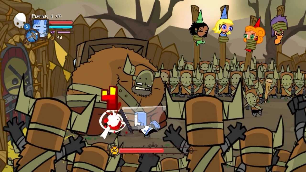 Castle Crashers Walkthrough Part 1 - YouTube