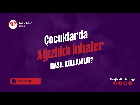 Çocuklarda Ağızlıklı İnhaler Nasıl Kullanılır?