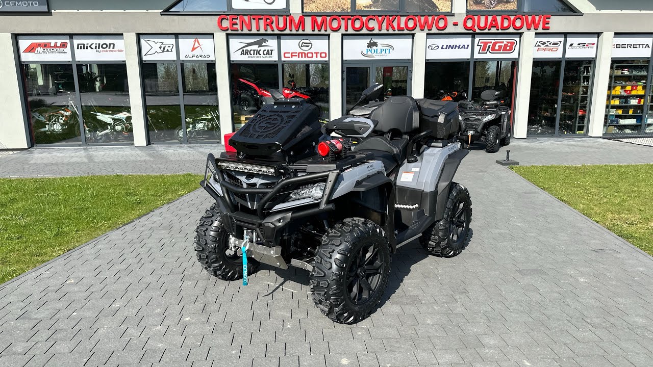 CF Moto CFORCE 850 XC GREY na FULL - YouTube