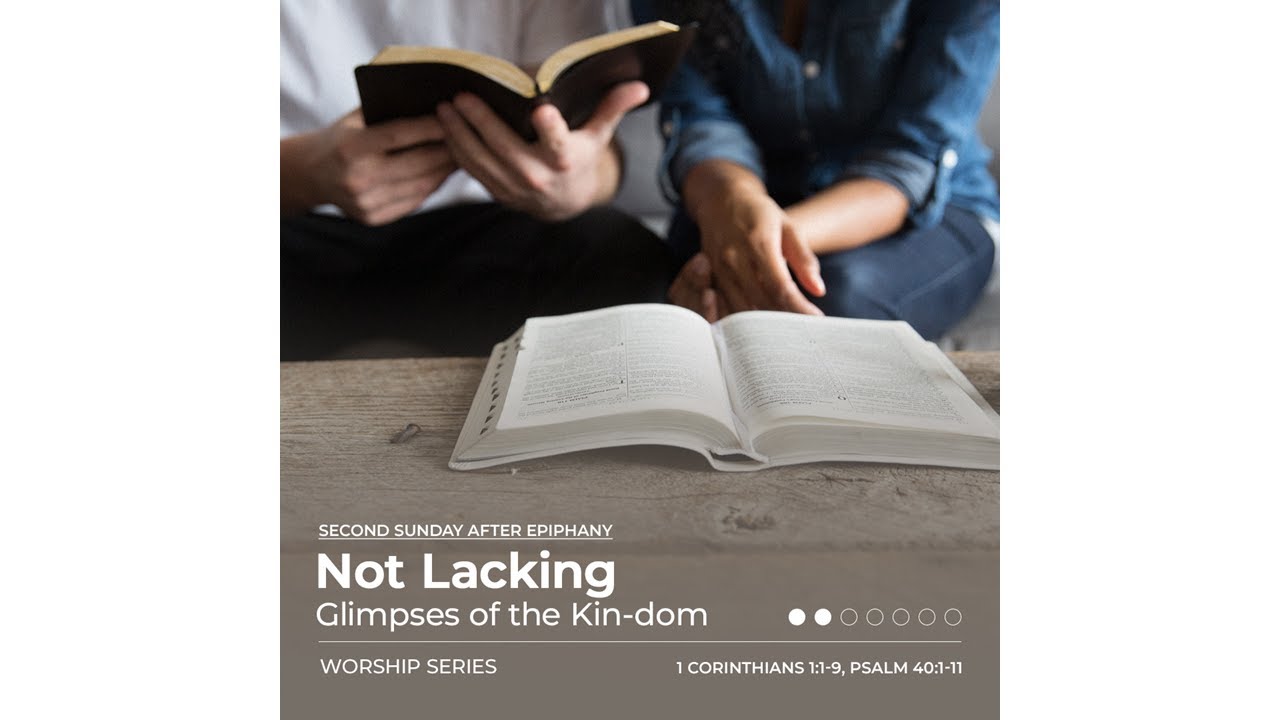 15 January 2023: "Not Lacking" - YouTube