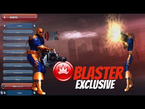 Arsenal Animations | Blaster Exclusive | City of Heroes 2021 - YouTube