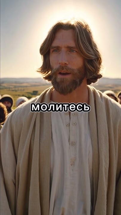 Иисус Христос Библия Нейросеть Capcut Бог Иисус God Jesus библия
