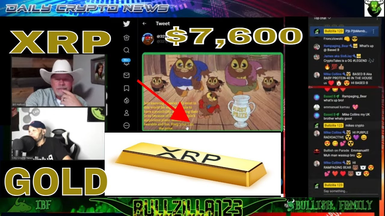 Special Guest $7,600 perXRP Tied to GOLD XRP VENTRUE. XRP AFTER DARK ...