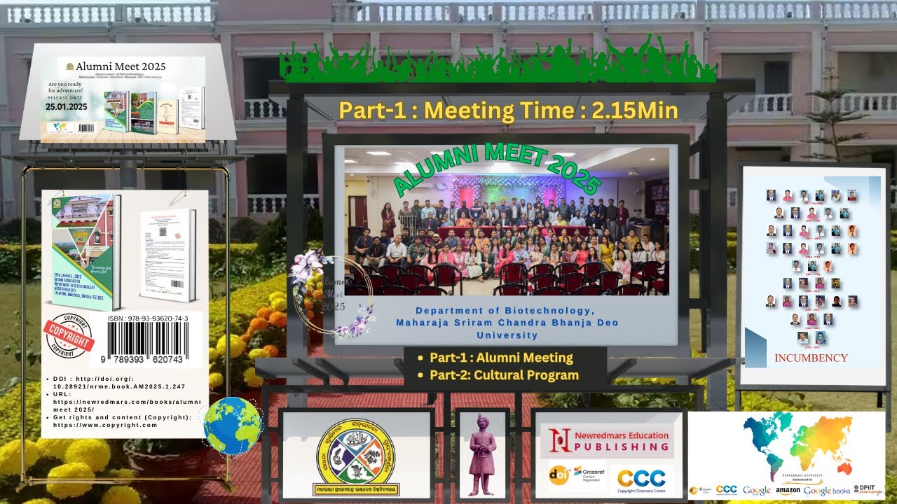Part-1 || Alumni Meet 2025 || Biotechnology || MSCBU || Complete ...