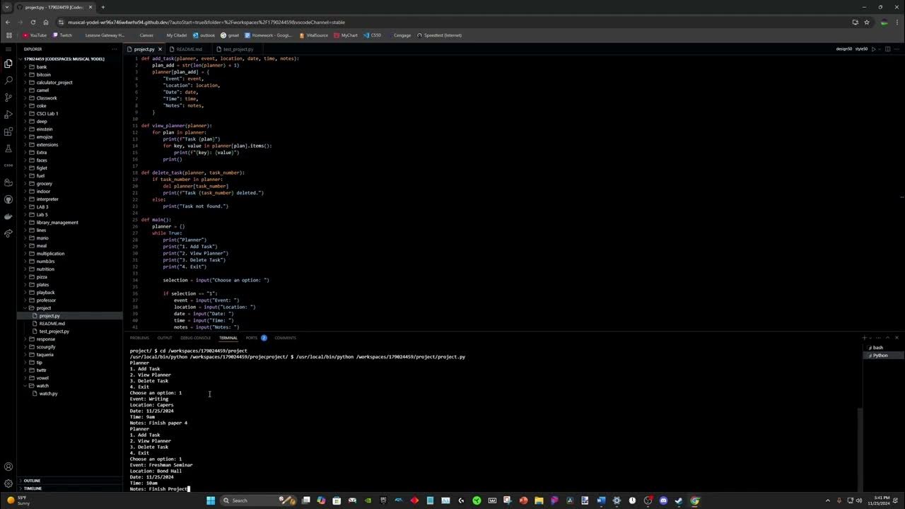CSCI Final Project - YouTube