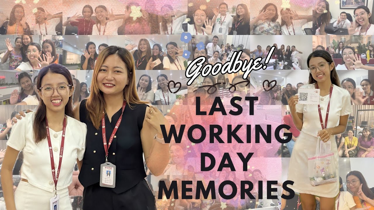 Last working day of my very first job🐰🐹 - YouTube