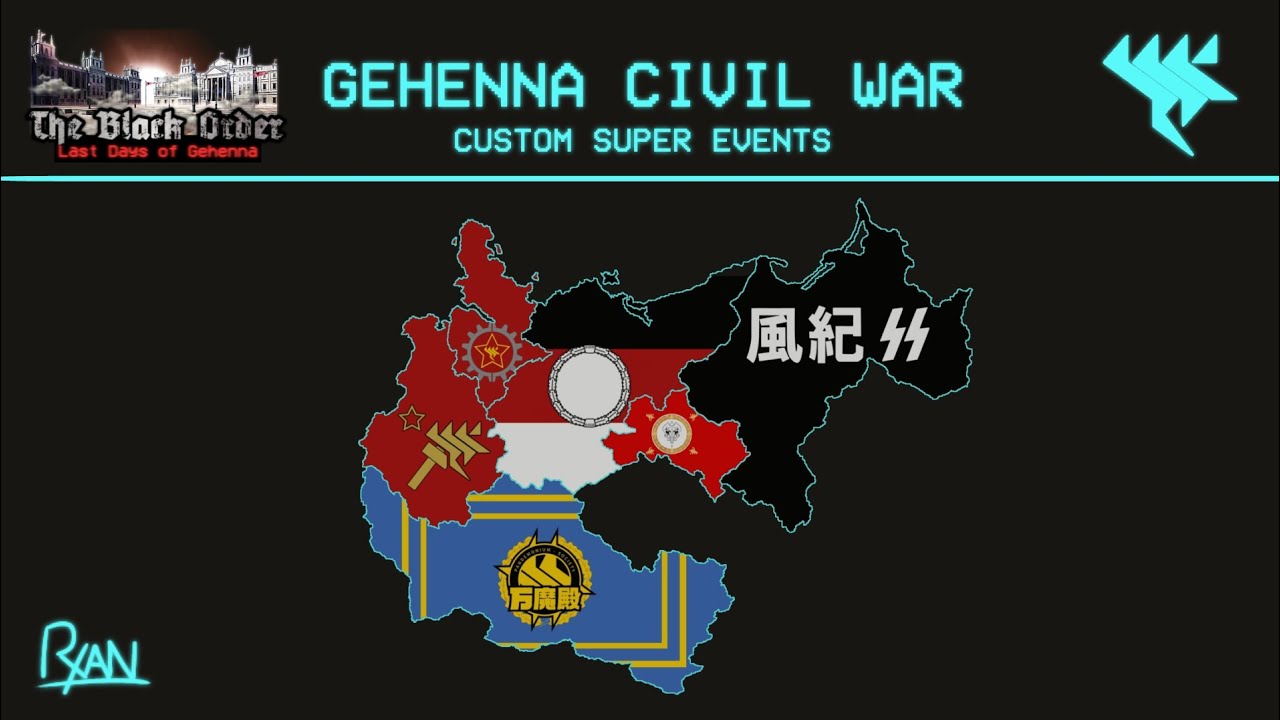 TNO X BLUE ARCHIVE - GEHENNA CIVIL WAR - CUSTOM SUPER EVENTS - YouTube