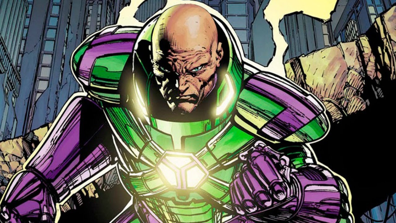 Drawing LEX LUTHOR | PART 1 - YouTube