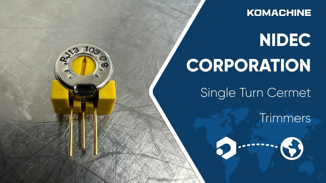 NIDEC CORPORATION / Single Turn Cermet Trimmers (RJ-13S 10K ohm) / INV ...