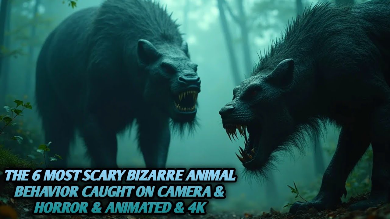 The 6 Most Scary Bizarre Animal Behavior Caught on Camera - YouTube