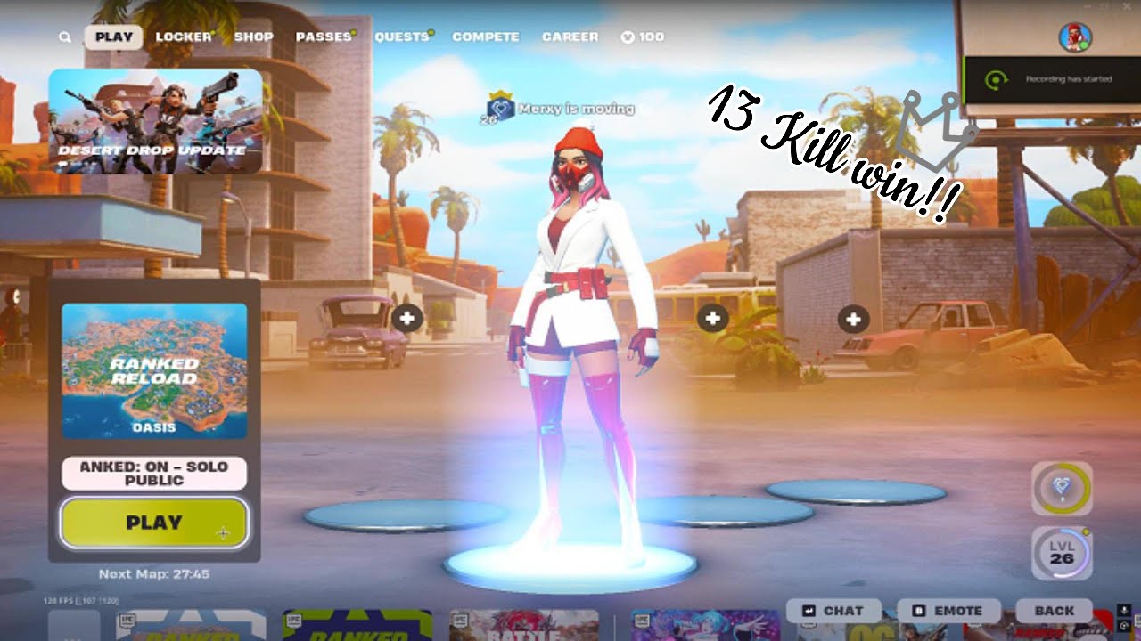 13 kill ranked reload win - YouTube