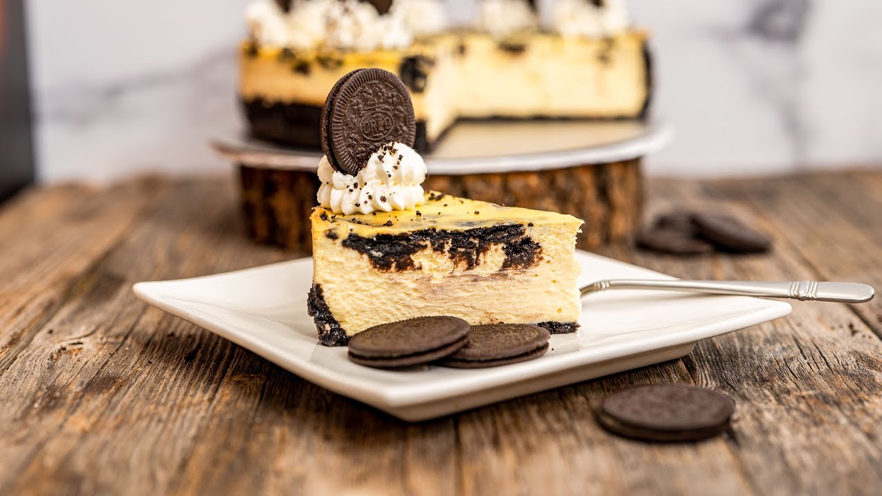 Creamy OREO New York Cheesecake - YouTube