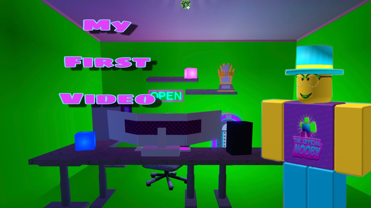 My First YouTube Video (The Official Nooby) - YouTube