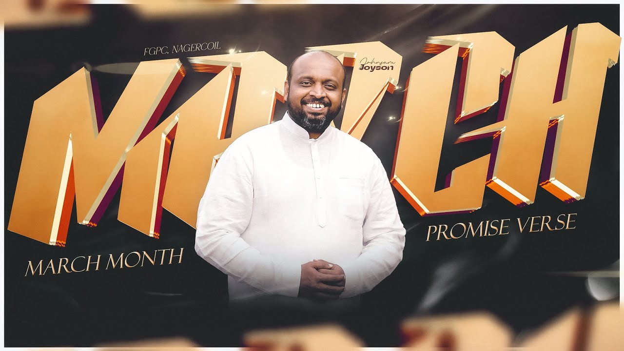 MARCH'24 PROMISE WORD | JOHNSAM JOYSON | DAVIDSAM JOYSON | FGPC ...
