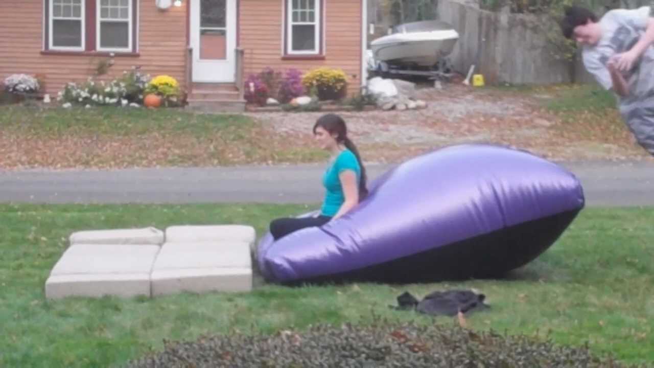 Giant Waterbed Balloon Launch - YouTube