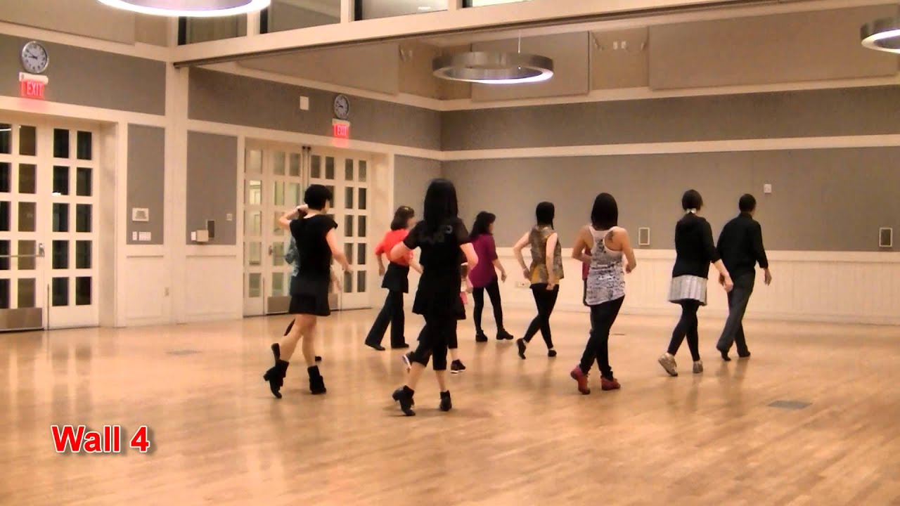 A Chinese Rumba line dance - YouTube