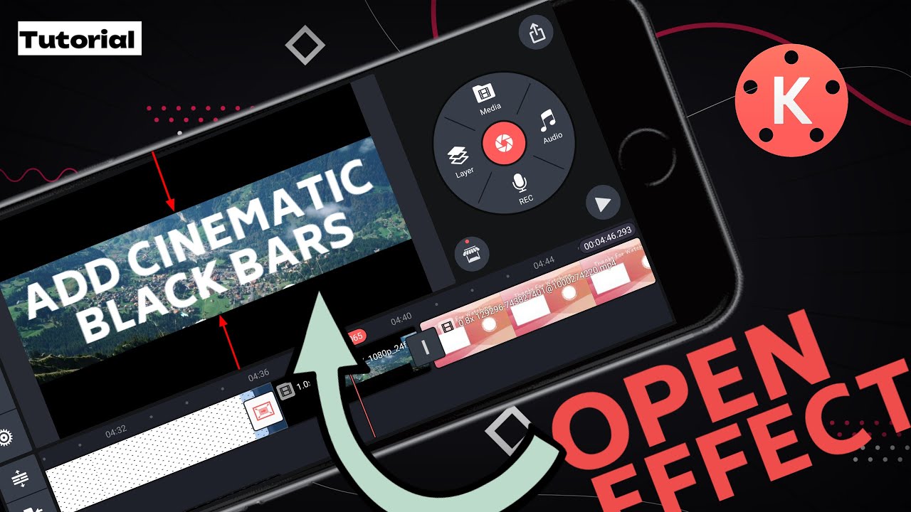🔥Cinematic Black Bar Effect in KineMaster | Professional Movie Look Tutorial @KineMaster 🎬 - YouTube