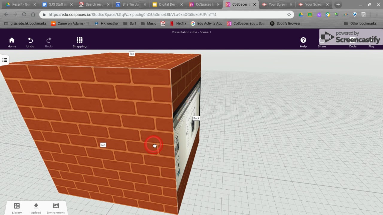 Merge Cube Cospaces Edu: Creating a quick presentation Part 1 - YouTube