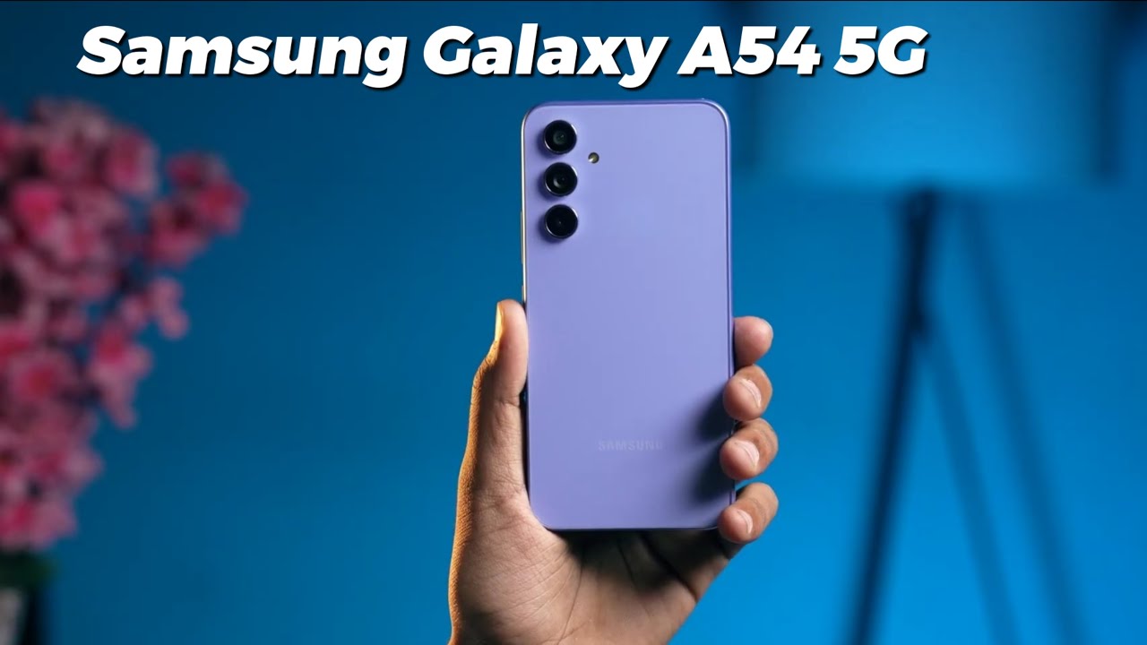 Samsung Galaxy A54 5G (Awesome Violet) First Look - YouTube