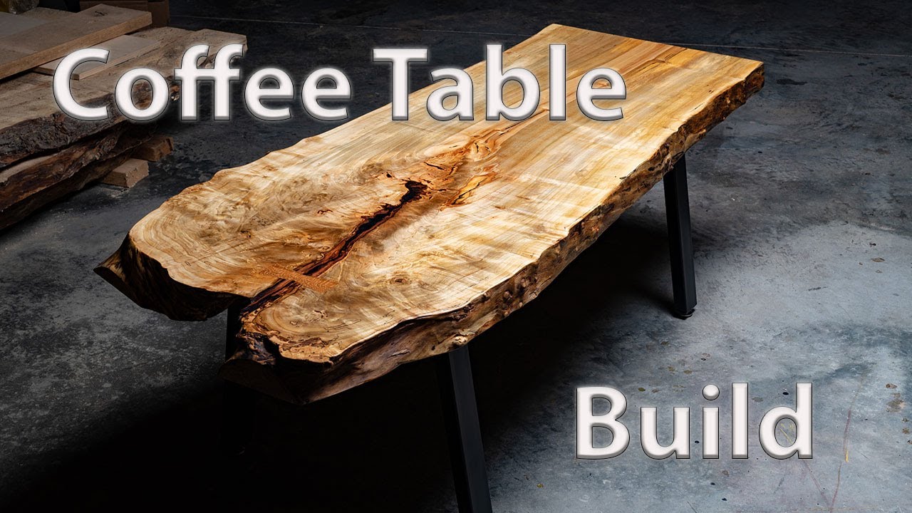 Maple Coffee Table Build - YouTube