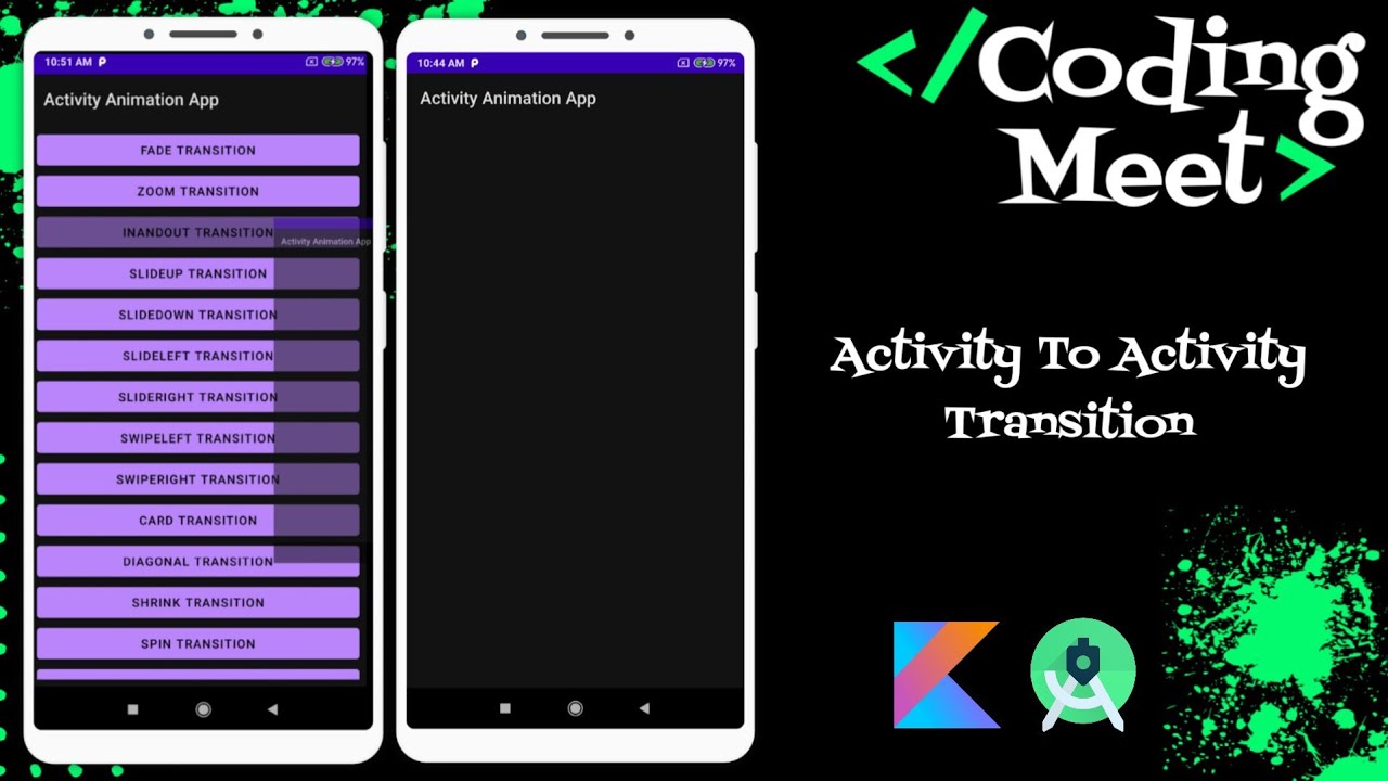 How To Implement Activity To Activity Transition Animation In Android 0345