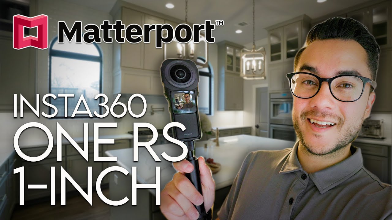Smaller & Faster Camera Setup for Matterport Tours - Insta360 ONE RS 1 ...
