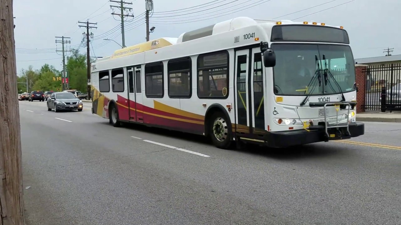 MTA MARYLAND:Bus Action@Bush Street Division - YouTube
