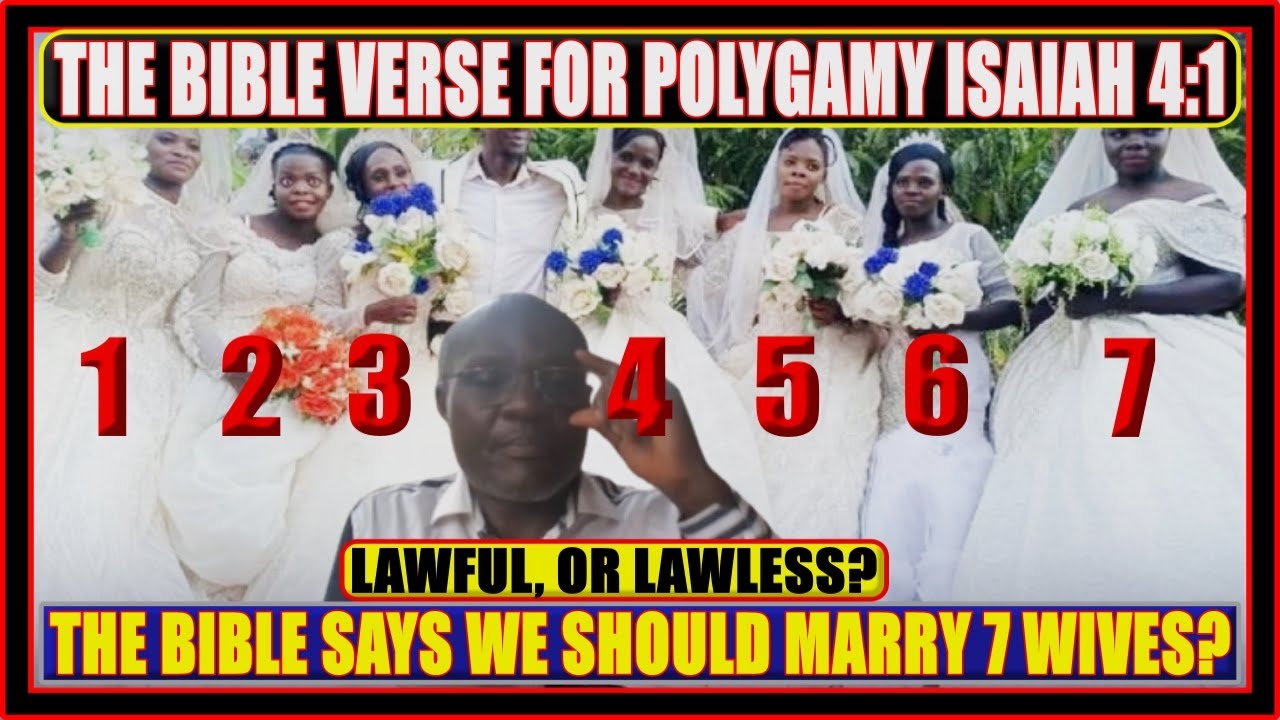 My Pastor & Bible Says Seven Women Should Marry One Man, True Or False ...