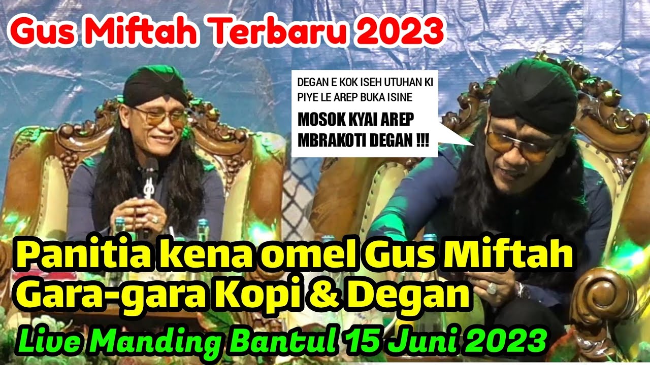 Pengajian Gus Miftah Terbaru 2023 di Manding Bantul - YouTube