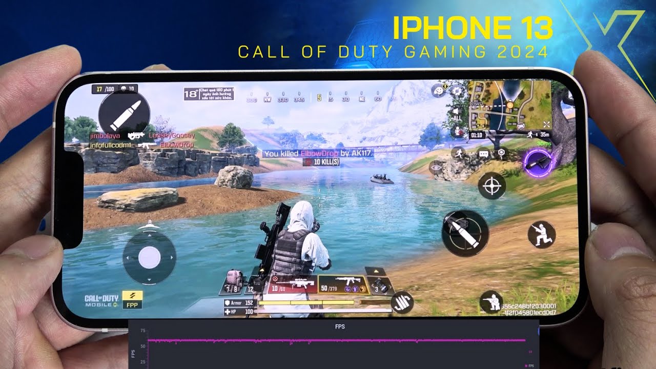 iPhone 13 Call of Duty Mobile Gaming test 2024 CODM | Apple A15 - YouTube