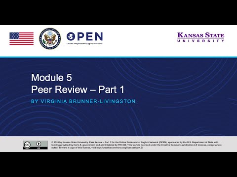 Module 5 Peer Review - Part 1 - YouTube