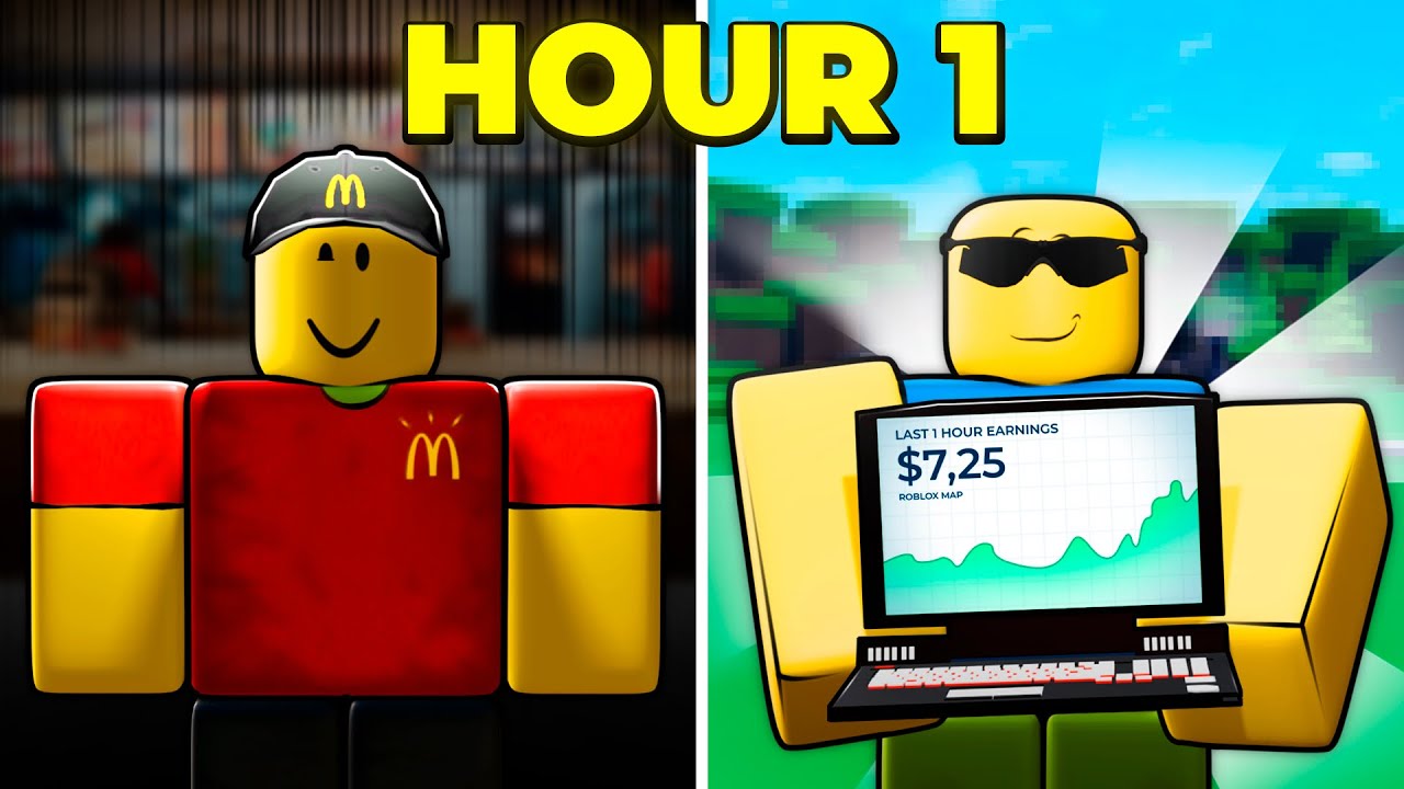 Can a 1-Hour Roblox Game Earn Minimum Wage? - YouTube