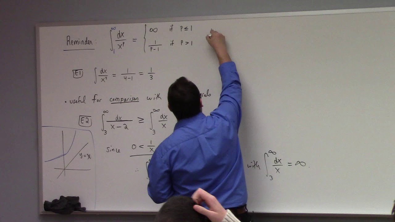 Calculus II: comparison theorem with comments about errors in notes, 2 ...