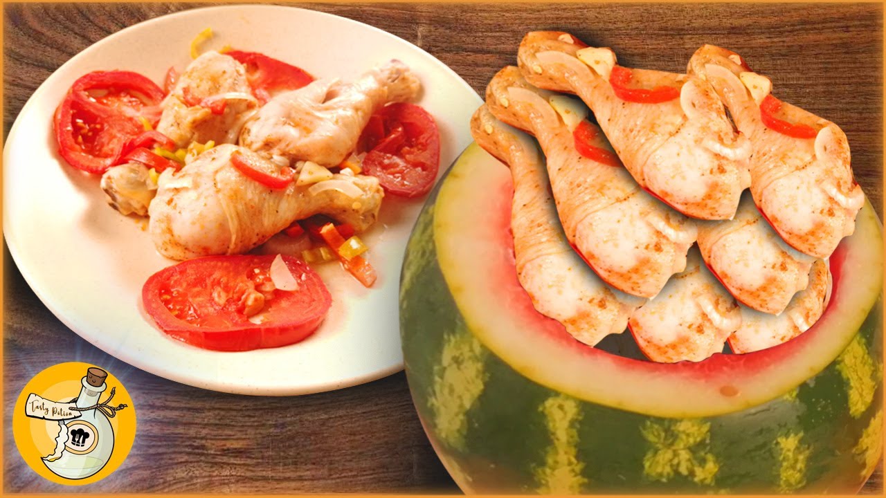 Watermelon Chicken Drumstick | Juicy Chicken Recipe | Super Tasty - YouTube