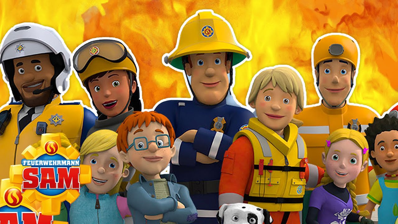 Kann das Team alle Brände löschen?| Feuerwehrmann Sam | Cartoons für ...
