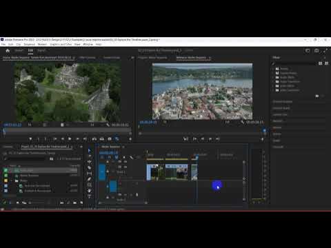1-Explore Premiere Pro panels | Adobe Premiere Pro 2023 | Practice ...