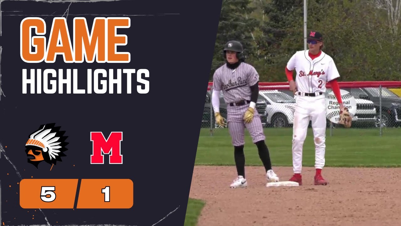 Orchard Lake St. Mary's vs Brother Rice (Game 1) High School Baseball ...