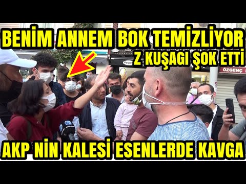 BENİM ANNEM BOK TEMİZLİYOR. AKP'NİN KALESİNDE GÖRÜLMEMİŞ KAVGA. Z KUŞAĞI ŞOK ETTİ.